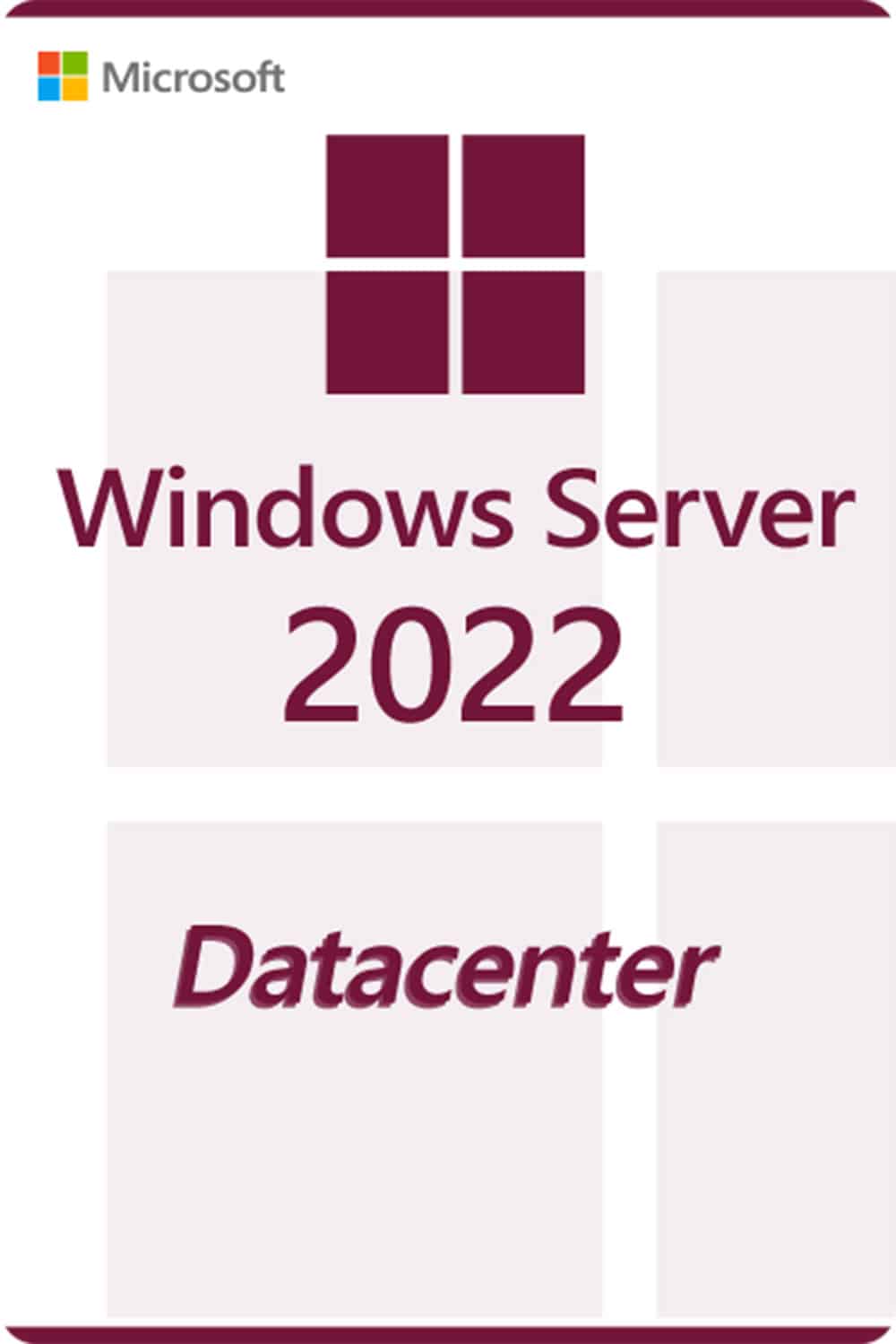 Microsoft Windows Server 2022 Datacenter - Amsterdam