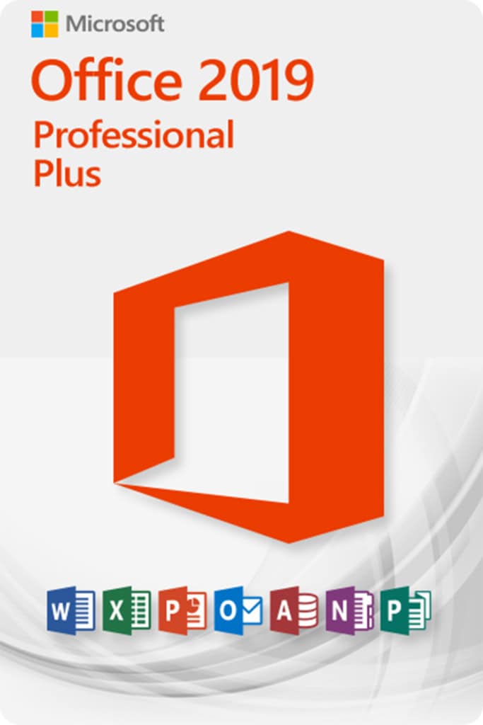 Microsoft Office 2019 Professional Plus license for 3 PCs